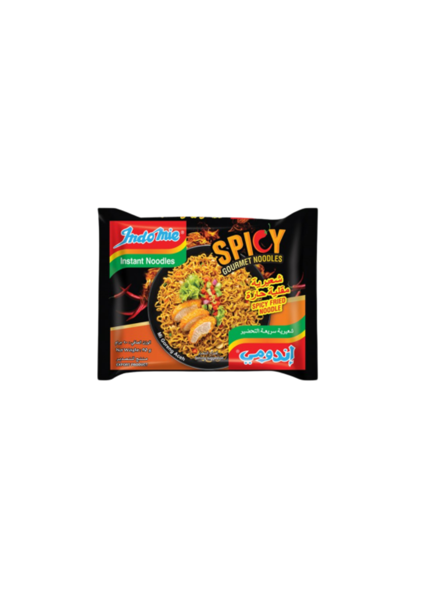 indomie spicy fried noodles black – Tamwenat Elzekrayat